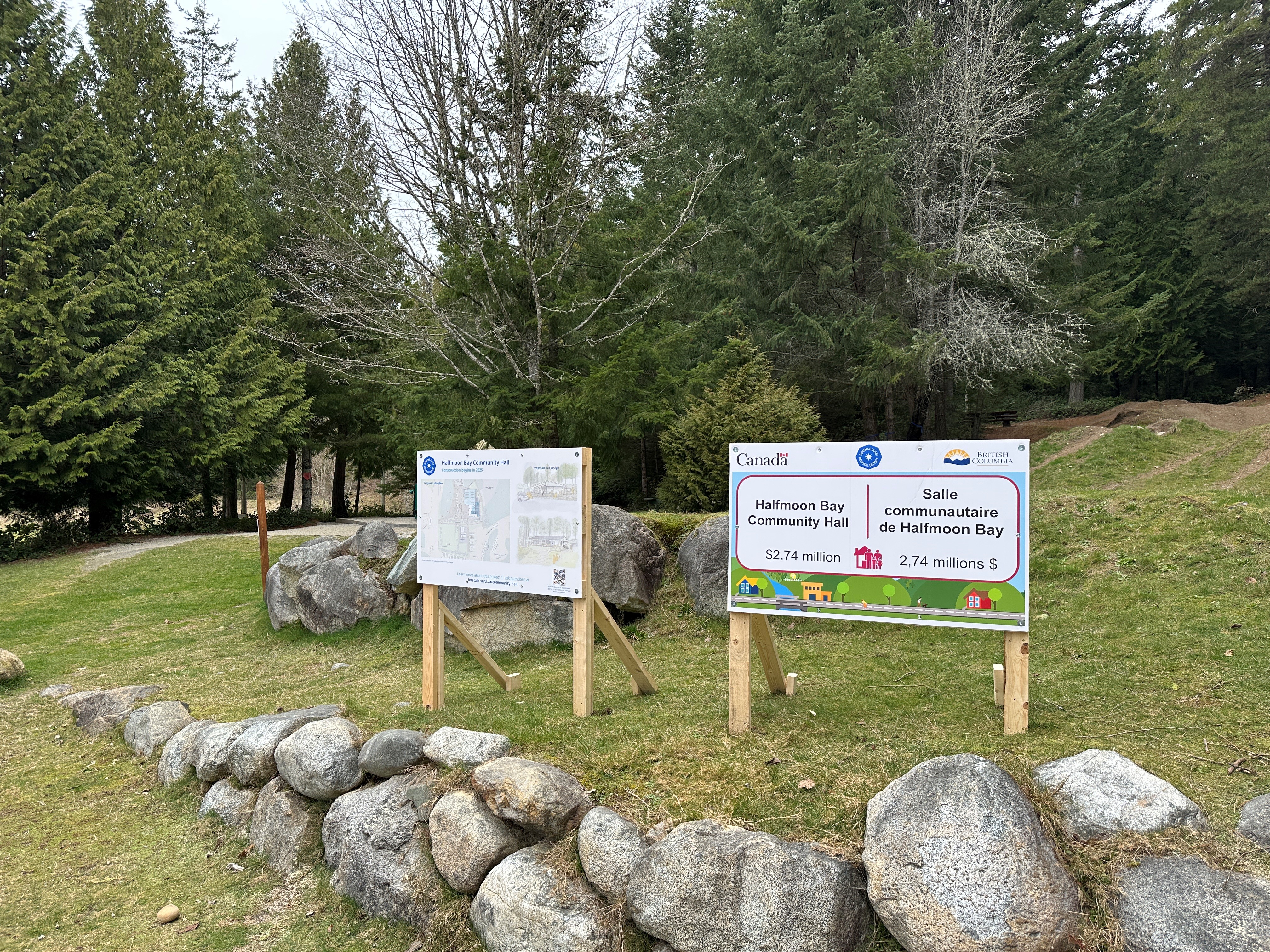 Site Preparation Work Beginning for Halfmoon Bay Community Hall Construction | Halfmoon Bay ...